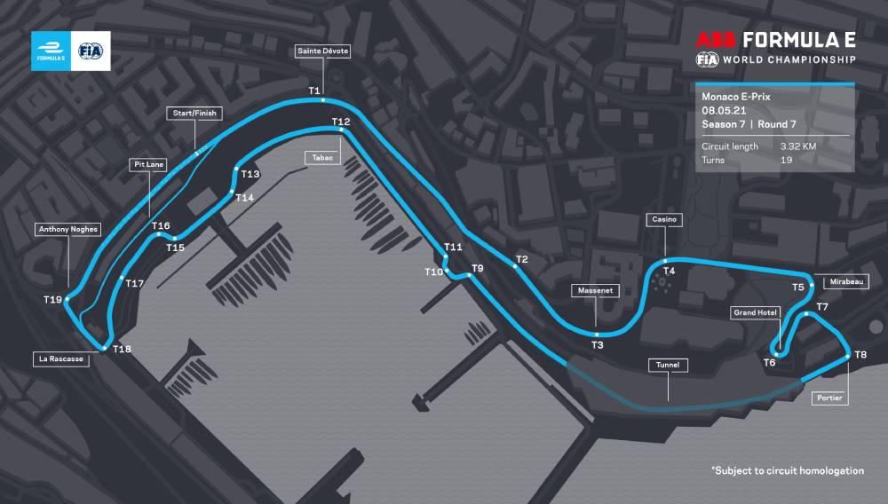 Formula E unveils new Monaco race layout - SportsPro
